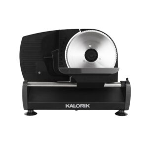 Kalorik 200 Watts Professional Food Slicer, Black (AS 45493 BK)