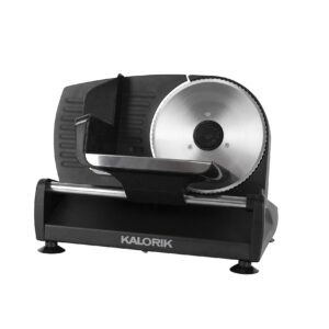 Kalorik 200 Watts Professional Food Slicer, Black (AS 45493 BK)