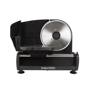 Kalorik 200 Watts Professional Food Slicer, Black (AS 45493 BK)