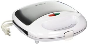 brentwood sandwich maker, white