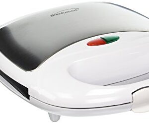 Brentwood Sandwich Maker, White