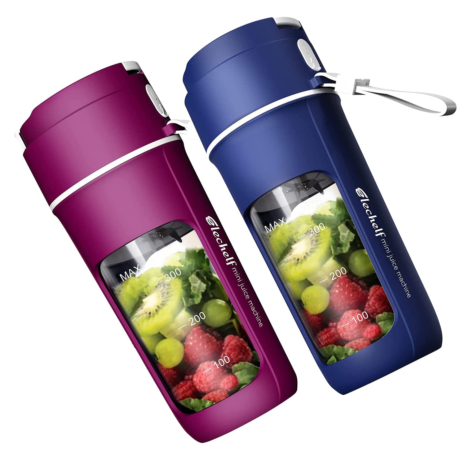 Portable Blender, Mini Blender For Shakes and Smoothies, Personal Blender USB Rechargeable