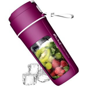 Portable Blender, Mini Blender For Shakes and Smoothies, Personal Blender USB Rechargeable