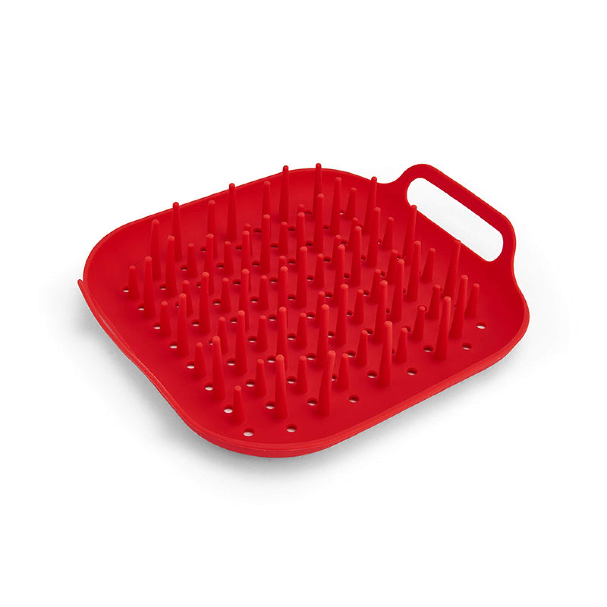 Instant Pot Accessory Official Air Fryer Silicone Tray, One size, Red