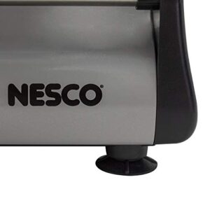 NESCO FS-200, Food Slicer, Gray, Aluminum with 7.5 inch Stainless Steel Blade, 180 watts, One Size