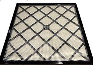 excalibur 14" x 14" polyscreen mesh tray screen inserts for 5 and 9 tray excalibur dehydrators (5 pack)