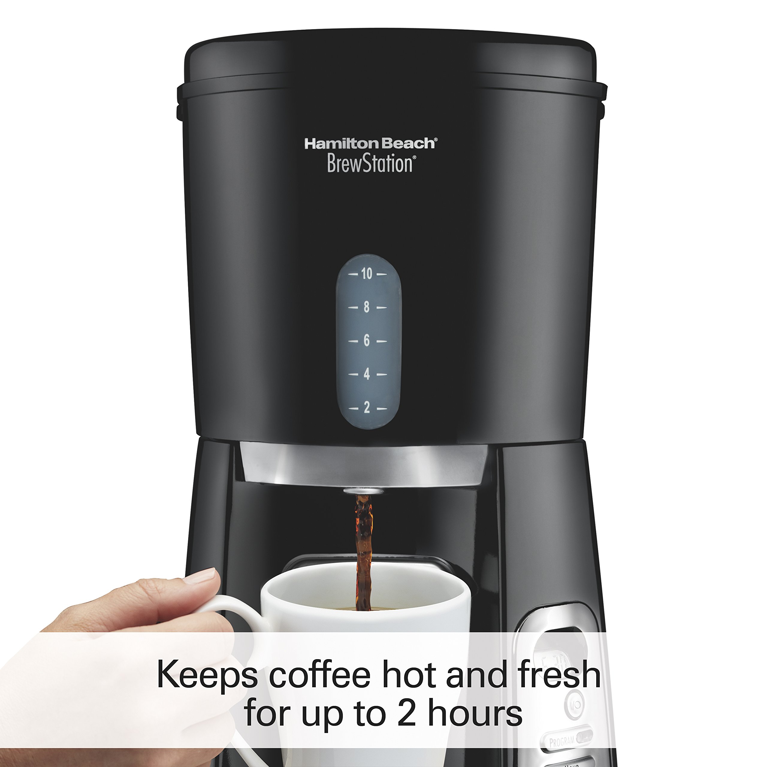 Hamilton Beach Brew Station Summit 12-Cup Dispensing Drip Coffeemaker (48463)