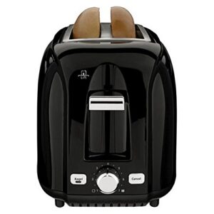 Sunbeam 2-Slice Toaster, 8X7.5X11.5, Black, Silver