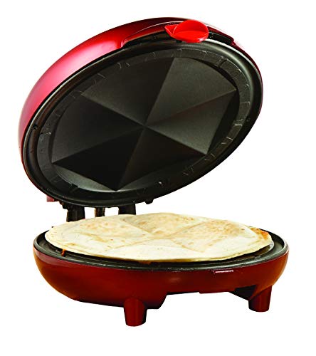 Brentwood - TS-120 Brentwood Quesadilla Maker, 8-inch, Red