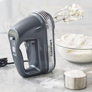 Cuisinart Power Advantage 7-Speed Hand Mixer, Metallic Charcoal