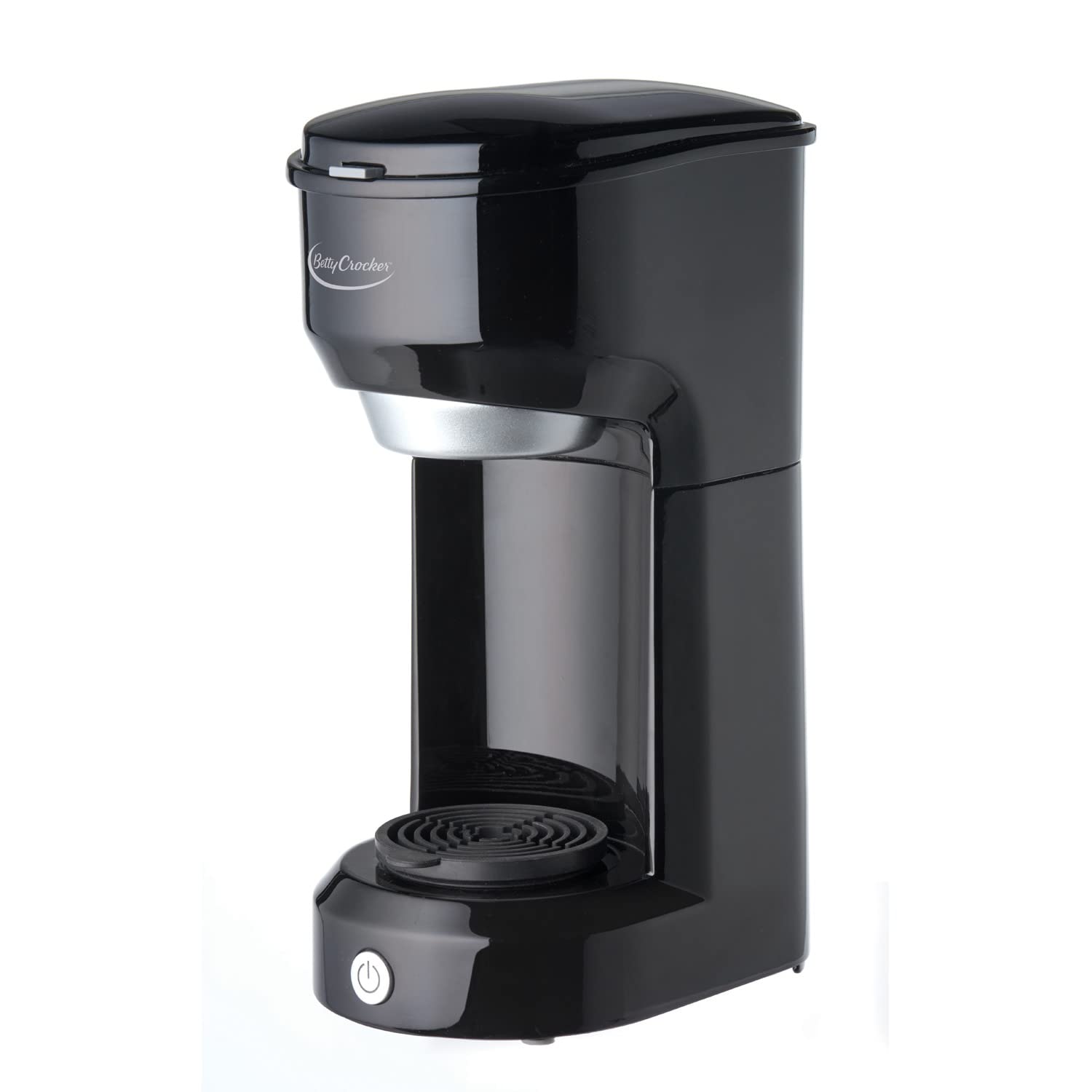 BETTY CROCKER Single Serve Coffee Maker, Black, BC-3800CB