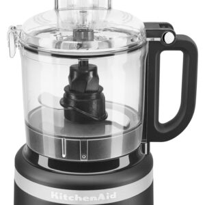 KitchenAid KFP0718BM Food Processor, 7 Cup, Black Matte (Renewed)