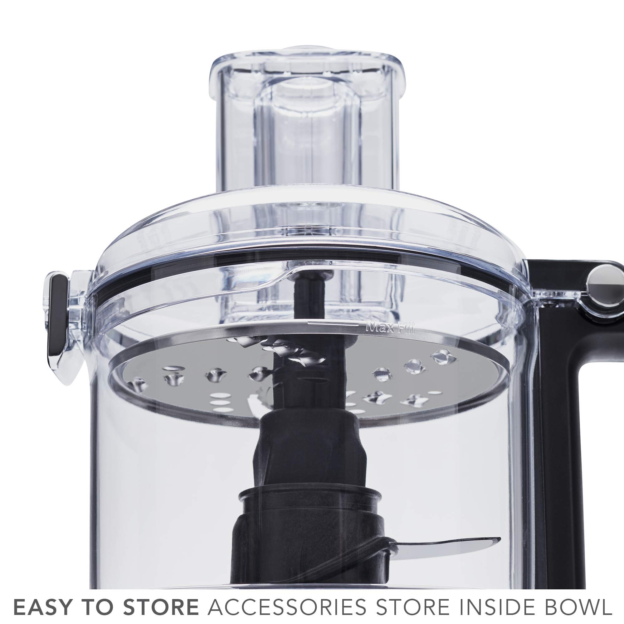 KitchenAid KFP0718BM Food Processor, 7 Cup, Black Matte (Renewed)