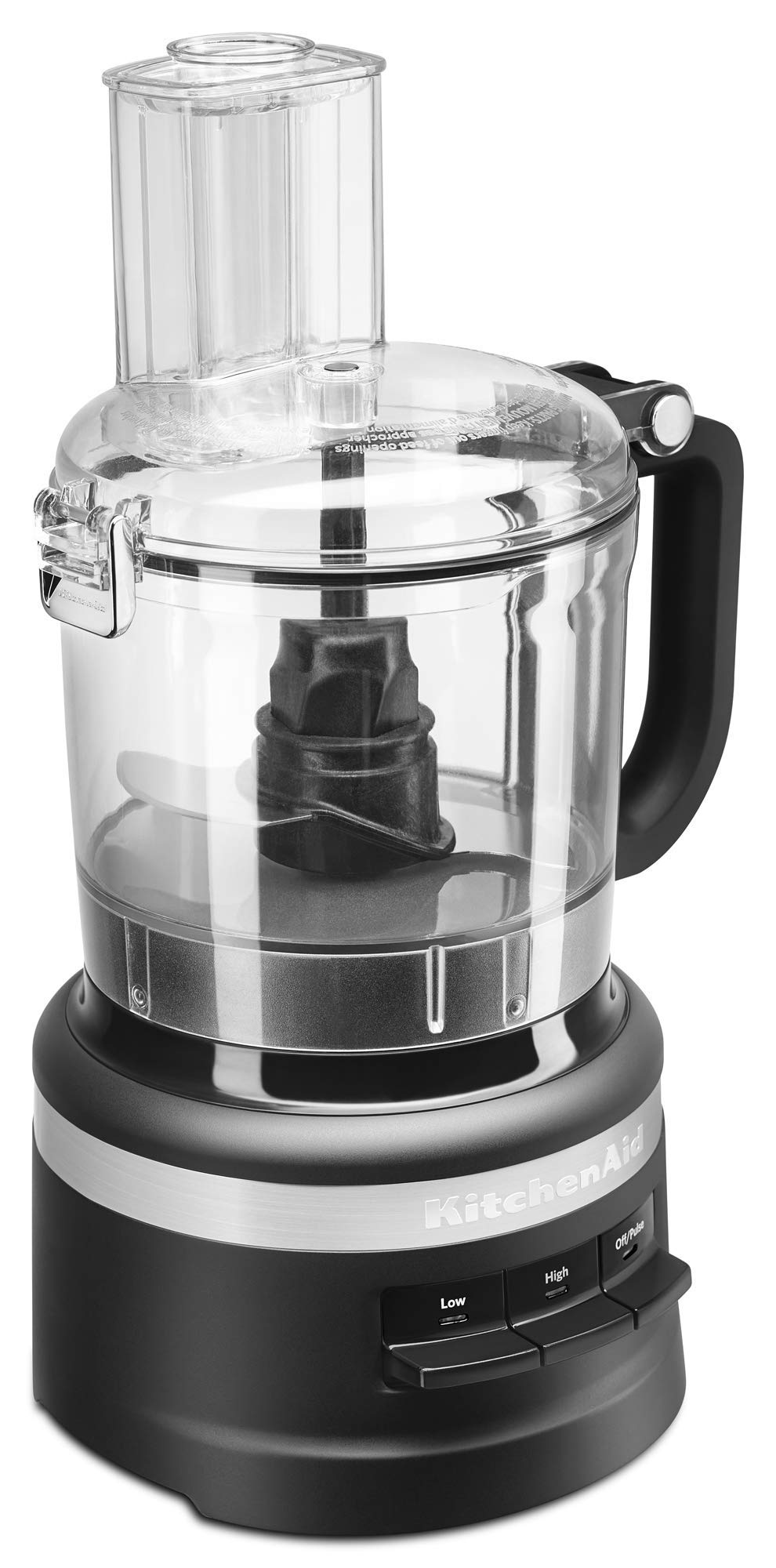 KitchenAid KFP0718BM Food Processor, 7 Cup, Black Matte (Renewed)