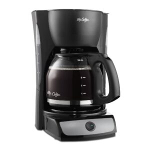 mr. coffee cg13-rb 12-cup switch coffeemaker, black