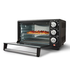 Convection 4-Slice Toaster Oven, Matte Black, Convection Oven and Countertop Oven