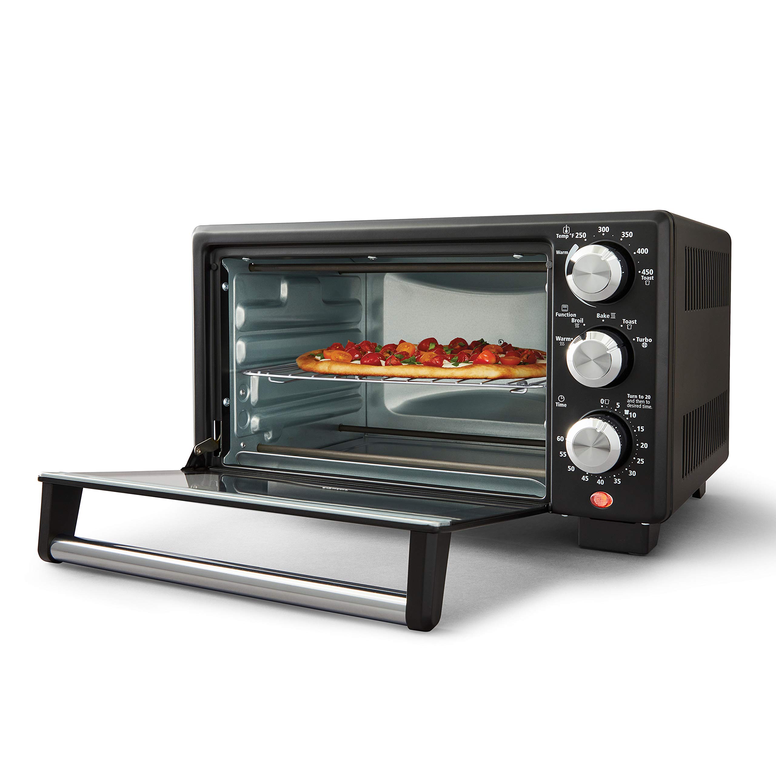 Convection 4-Slice Toaster Oven, Matte Black, Convection Oven and Countertop Oven