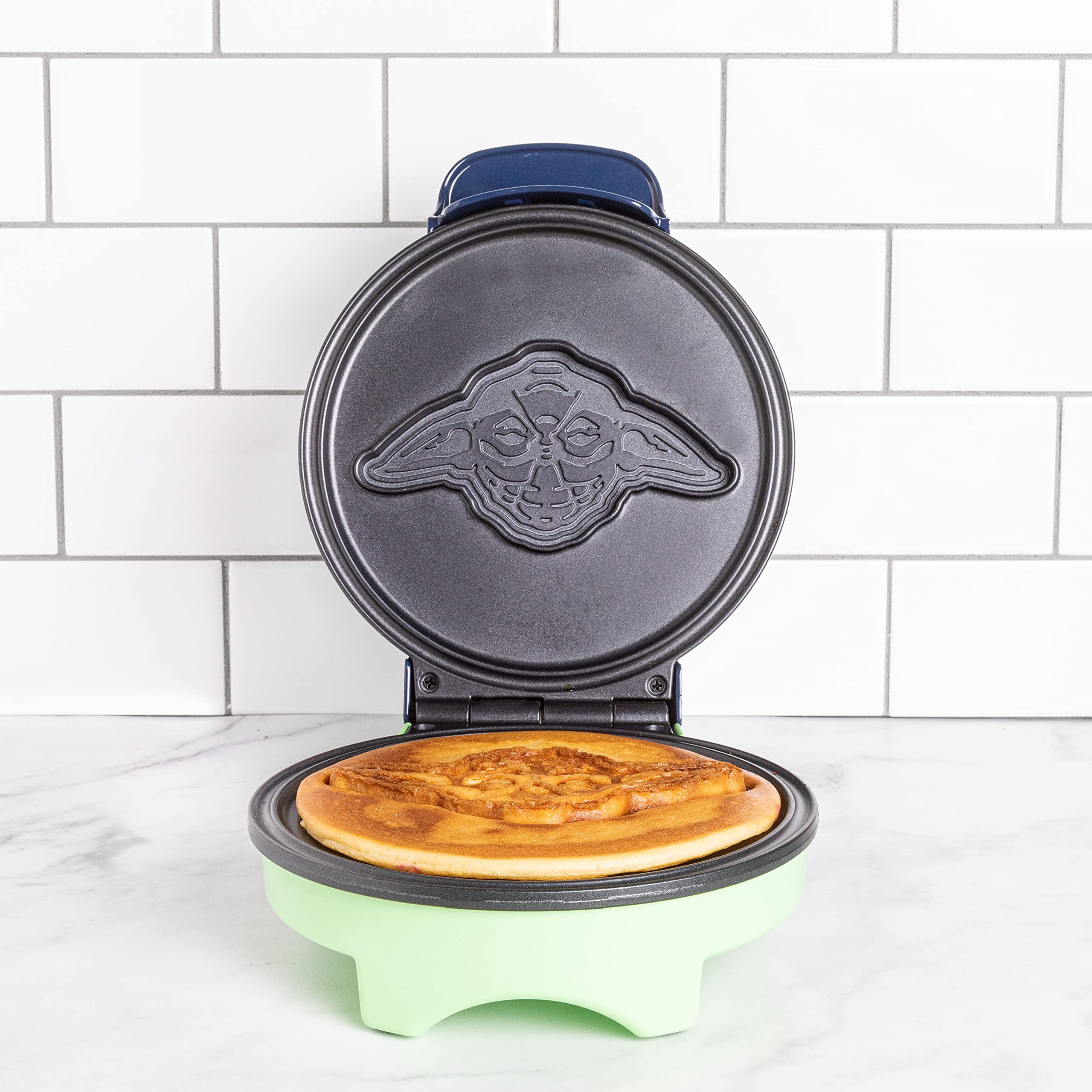 Uncanny Brands Star Wars Yoda Waffle Maker