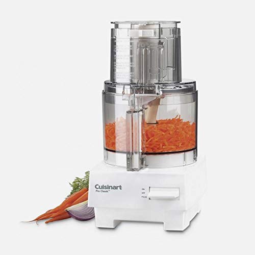 Cuisinart CBT-2000 3.5 Peak Hurricane Pro Blender, Gunmetal, Gun Metal & 7 Cup Food Processor by, 600-Watt Motor, White, DLC-10SYP1