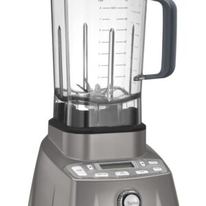 Cuisinart CBT-2000 3.5 Peak Hurricane Pro Blender, Gunmetal, Gun Metal & 7 Cup Food Processor by, 600-Watt Motor, White, DLC-10SYP1