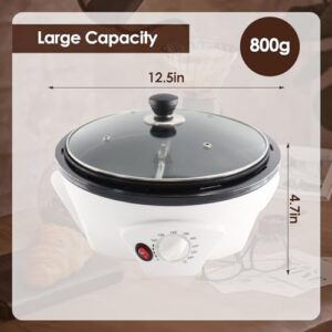 750g Electric Coffee Roaster Machine Home Coffee Roaster Coffee Bean Roaster for Home Use 110V