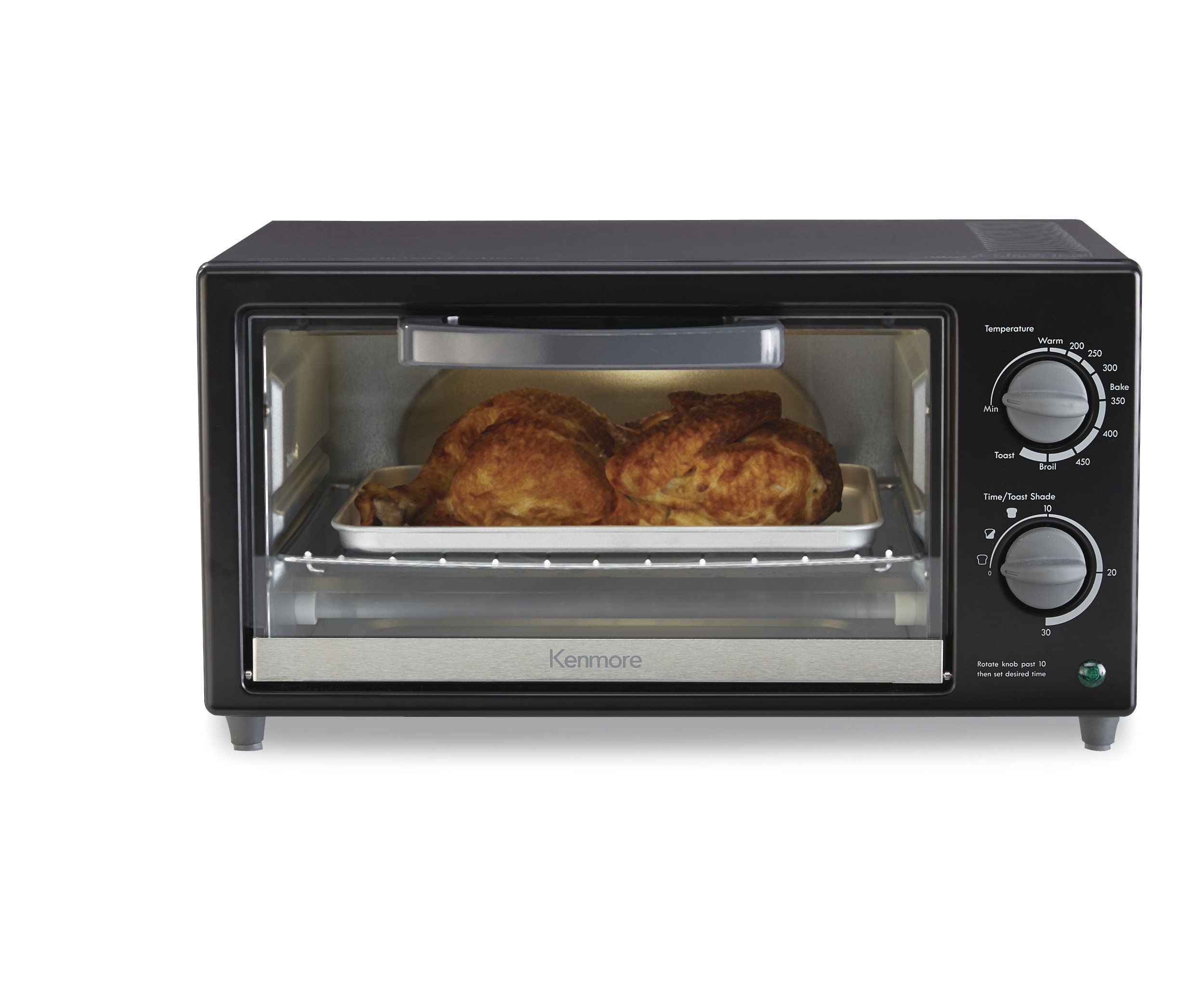 Kenmore 88914 4-Slice Toaster Oven in Black