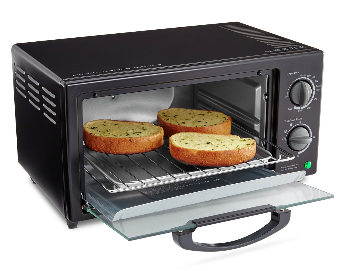 Kenmore 88914 4-Slice Toaster Oven in Black