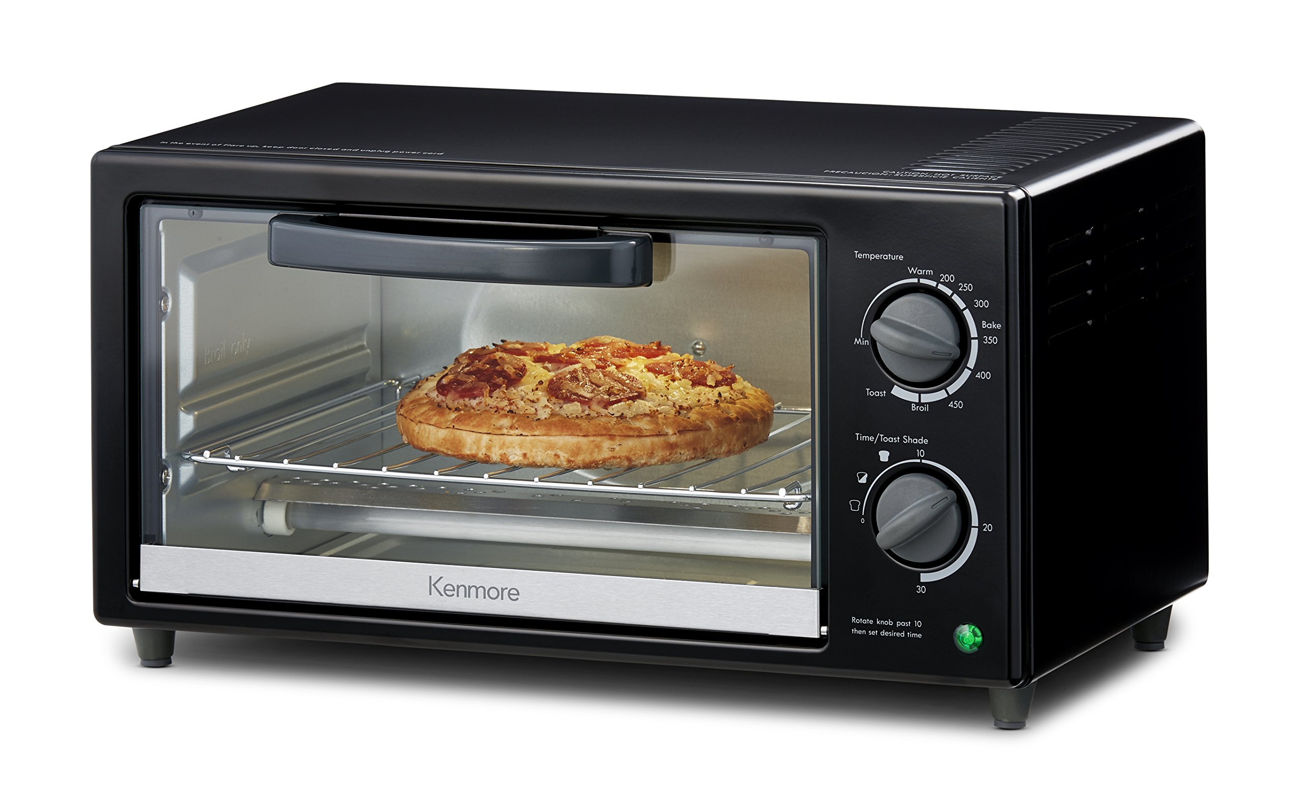 Kenmore 88914 4-Slice Toaster Oven in Black