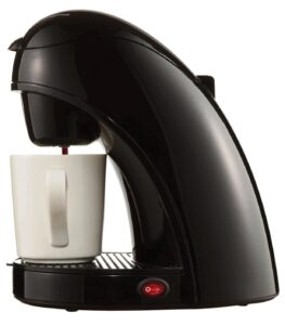 brentwood coffee maker with mug, single serve, black