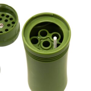 Grindarolla Cone Loading Grinder | Matte Green | Pack your Pre-Rolled Cones and Grind your contents for a Quick, Convenient, Durable, Simple Experience