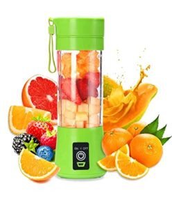 portable blender green mini blender 380 ml blender cup rechargeable silicone strap mini portable blender unique popular item