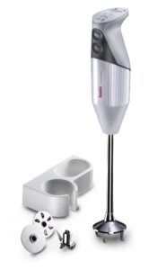 bamix pro-2 g200 professional series nsf rated 200 watt 2 speed 3 blade immersion hand blender with wall bracket