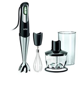 braun multiquick 7 mq735 sauce hand blender, black