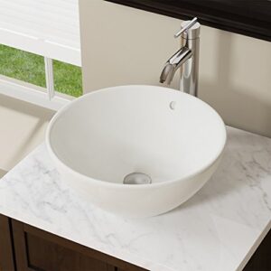 mr direct v2200-b sink in bisque porcelain vessel