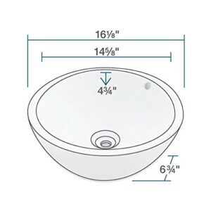 MR Direct v2200-b Sink in Bisque Porcelain Vessel