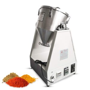 mxbaoheng 5kg dry powder mixer powder blender particle mixer granule particle blender (110v, 15l, 5kg)