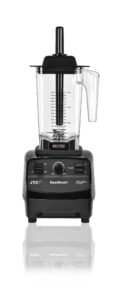 omniblend i commercial blender for smoothies, heavy duty variable speed & pulse, self-cleaning, 2-in-1 wet dry multifunctional, 1.5 liter bpa-free shatter-proof jar (black)