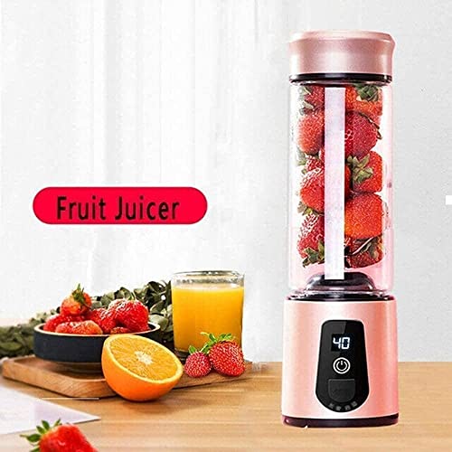 MXJCC Blender, Personal Blender for Shakes and Smoothies Juice Blender Speeds, Smoothie Blender ， Bottles for Ice, Smoothie, Milkshake