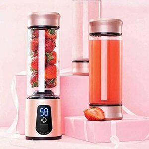 MXJCC Blender, Personal Blender for Shakes and Smoothies Juice Blender Speeds, Smoothie Blender ， Bottles for Ice, Smoothie, Milkshake