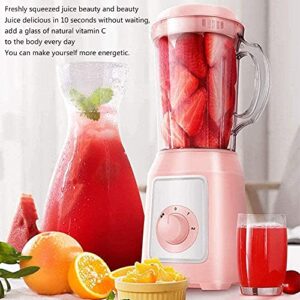 Multifunctional Blender Stainless Steel Blades, 3 Speed Control With Pulse, Overheat Protection, Crusher, chopper, coffee grinder smoothie maker 22000 rpm 1150ml jar,blue,c,pink,a ZJ666