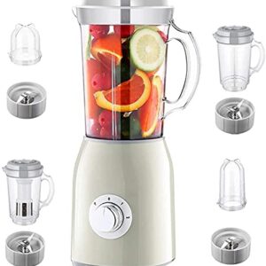 Water cup Electric juicer Multifunctional Blender Blender With Food Processor Spice Grinder And Ice Crusher 2 Speed U200BU200Bsettings And One Pulse Free 3 Titanium Alloy Ice/Nu ZJ666