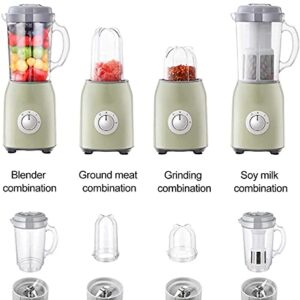 Water cup Electric juicer Multifunctional Blender Blender With Food Processor Spice Grinder And Ice Crusher 2 Speed U200BU200Bsettings And One Pulse Free 3 Titanium Alloy Ice/Nu ZJ666