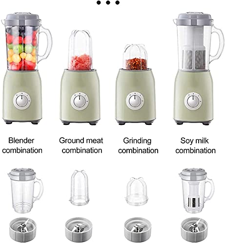 Water cup Electric juicer Multifunctional Blender Blender With Food Processor Spice Grinder And Ice Crusher 2 Speed U200BU200Bsettings And One Pulse Free 3 Titanium Alloy Ice/Nu ZJ666