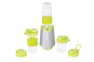 personal smoothie blender 2-in-1 single serve blender, mini bullet blender 500w with 20 ounce tritan sports bottle and grinder cup for juices, shakes, smoothies and more (mironi)