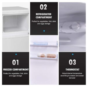 mj-EP22756 Compact Refrigerator, White