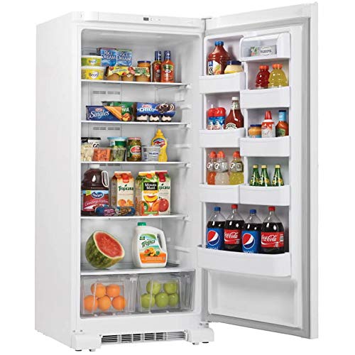 Danby DAR170A3WDD 30" Designer Series Apartment Size Refrigerator with 17 cu. ft. Capacity, Frost Free Operation, Precise Digital Thermostat and LED Lighting in White