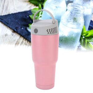 Cooling Fan, Instant Heat Relief Vacuum Insulation Cold Air Power Refrigeration Straight Cup for Camping for Office