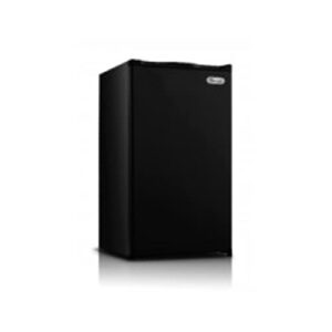 Impecca All-Refrigerator with Reversible Door, Interior Light, Classic Refrigerator, Compact Refrigerator Mini Fridge, 3.2 Cubic Feet, Black