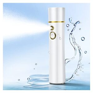 nano mister facial sprayer - high-pressure nano facial mister, portable nano mist sprayer, cool face steamer moisturizing, mini nano mister for lash extensions skin hydration toner & essence pure milk