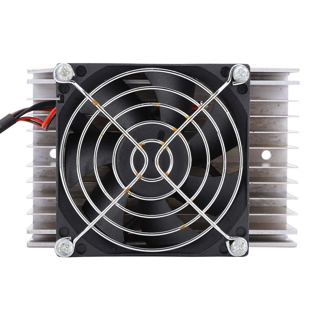 Maxmartt DIY Fridge Kit,1Pcs DC12V Semiconductor Fridge/Refrigeration Cooling System DIY Kit Mini Air Conditioner